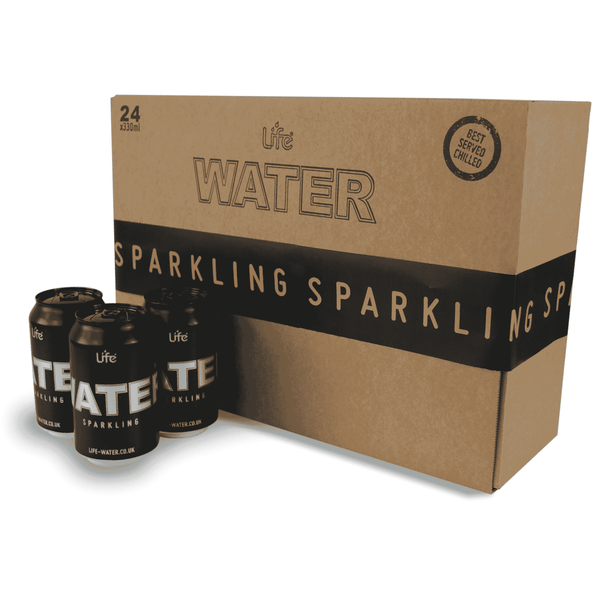 SPARKLING WATER CASE (24 X 330ML) – lifewateruk
